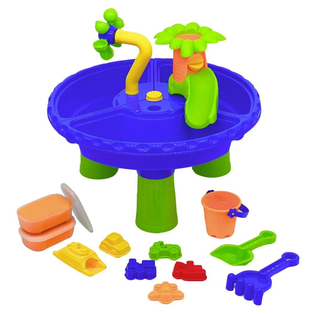 Play Day Sand and Water Table Play Set, Activity Table for Children, A ...