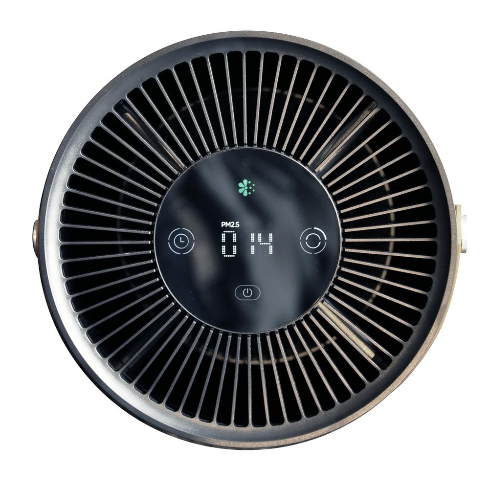 Smartmi Air Purifier P1, HEPA Filter, 360 Cycled Purification, Black ...