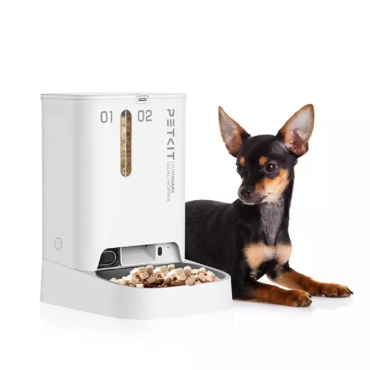 PETKIT D4SH 5L YumShare Dual-hopper Cat and Dog Automatic Feeder with ...