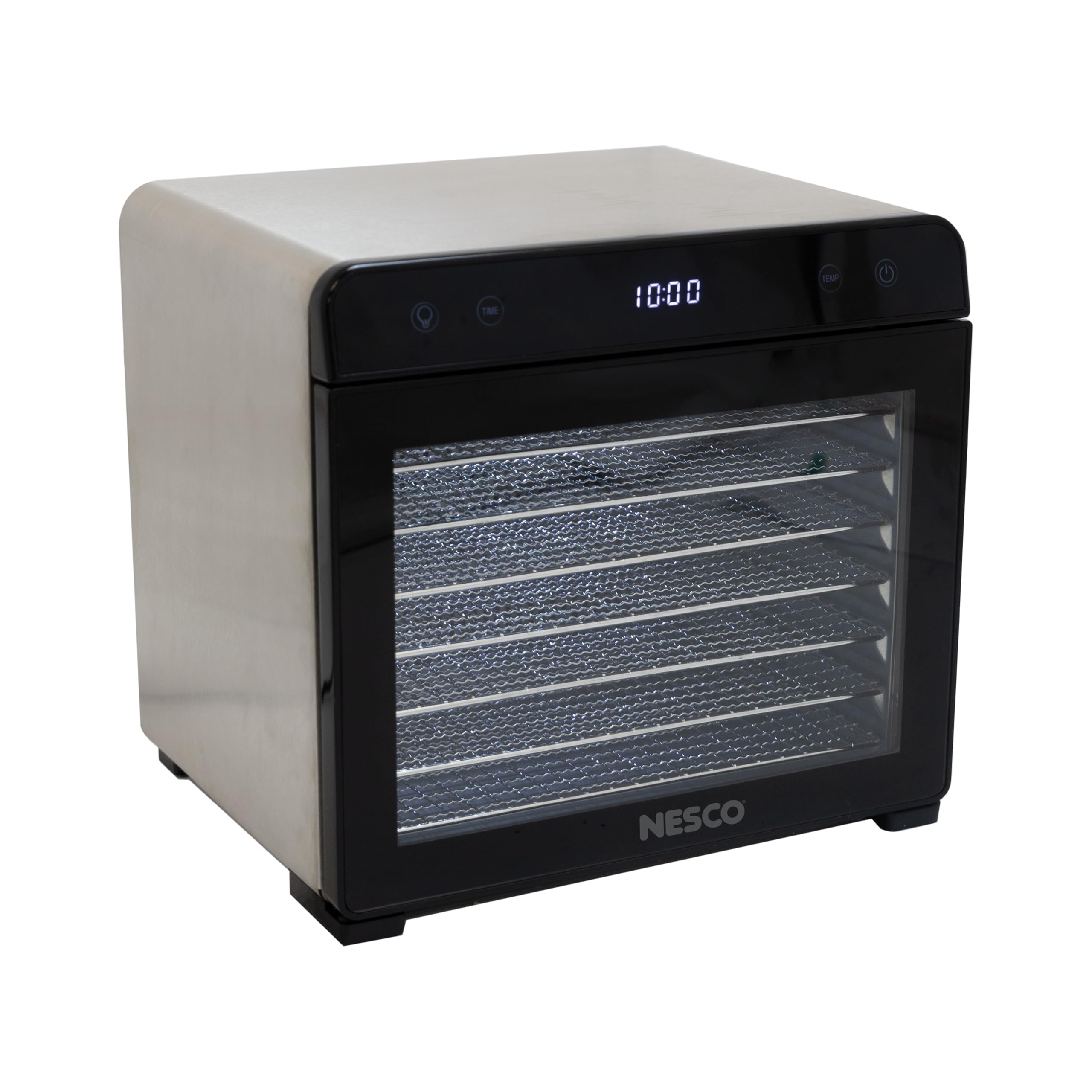 Metal Ware NESCO Stainless Steel Food Dehydrator with Digital Timer, T ...
