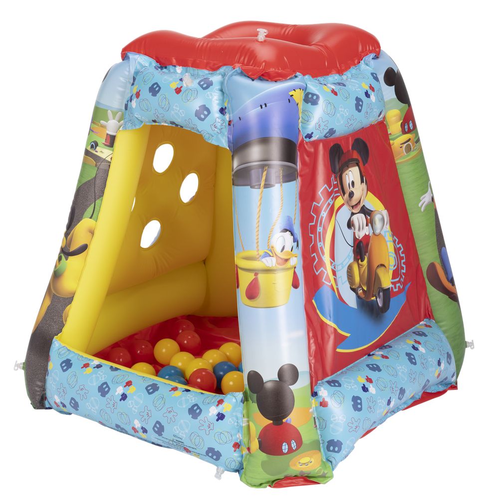Jakks Pacific Preschool Inflatable Ball Pit Playland with 20 Soft Flex ...