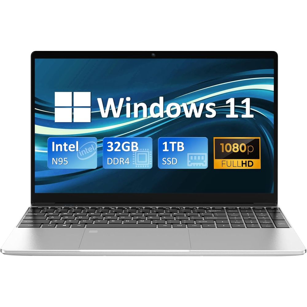 Auusda USWA-N95-32GB 15.6" FHD N95 1.7GHz Intel Iris Xe Graphics 32GB ...