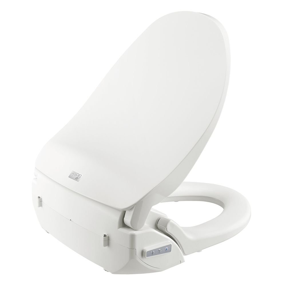 BioBidet SLIM TWO-R Slim Series Electric Smart Bidet Seat for Round To ...