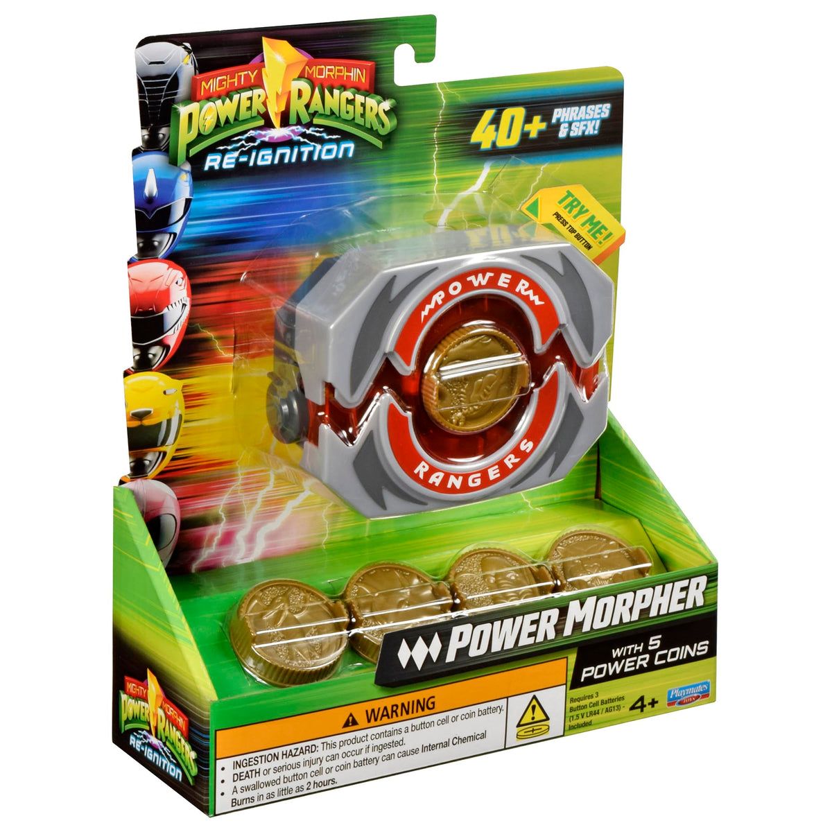Playmates Toys Mighty Morphin Power Rangers Re-Ignition Power Morpher ...