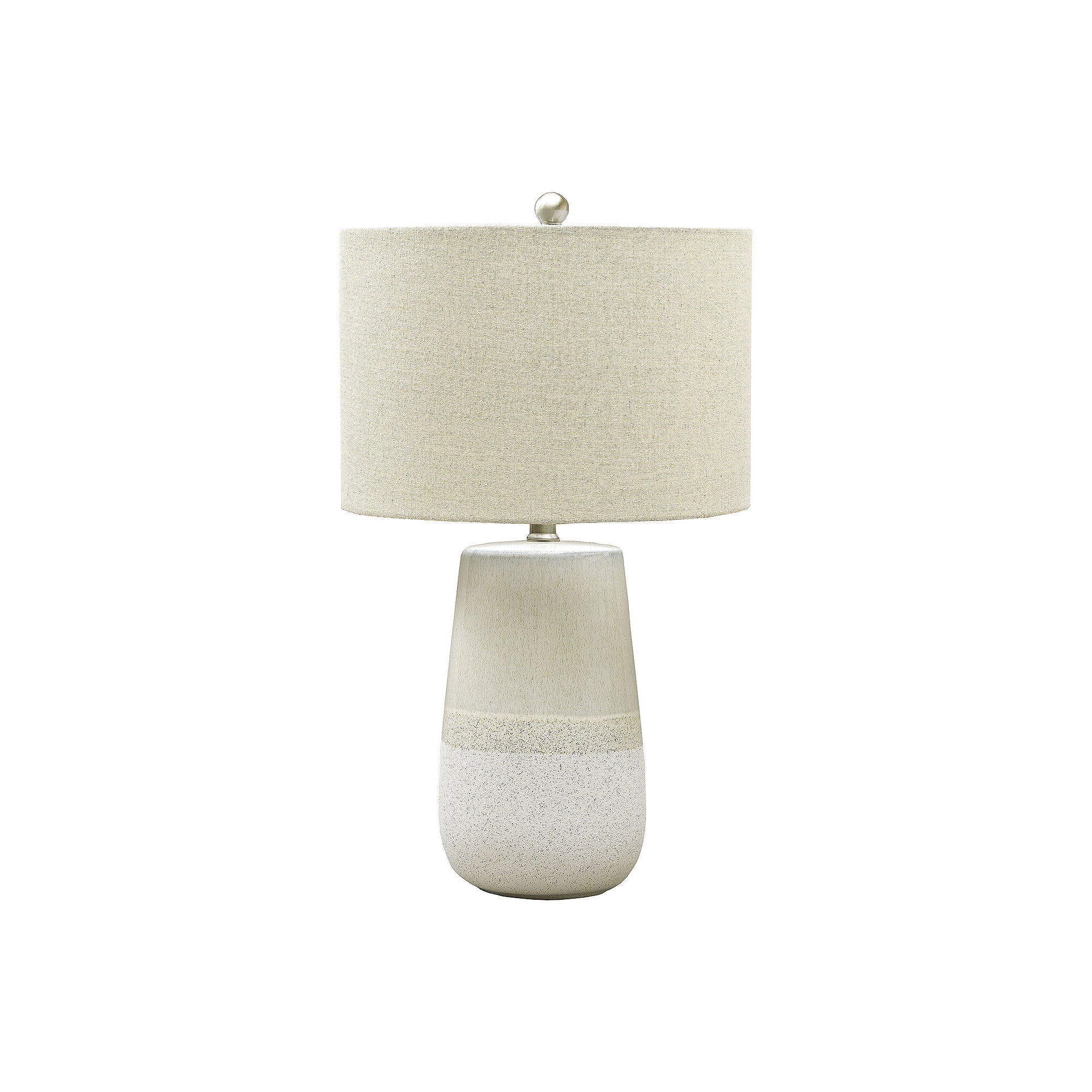 Signature Design By Ashley Shavon Ceramic Table Lamp - BEIGEWHITE ONE – VIPOutlet
