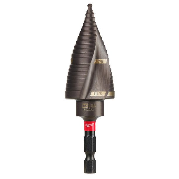 Milwaukee 48-89-9249 9 Shockwave Impact Duty Fractional Step Drill Bit ...