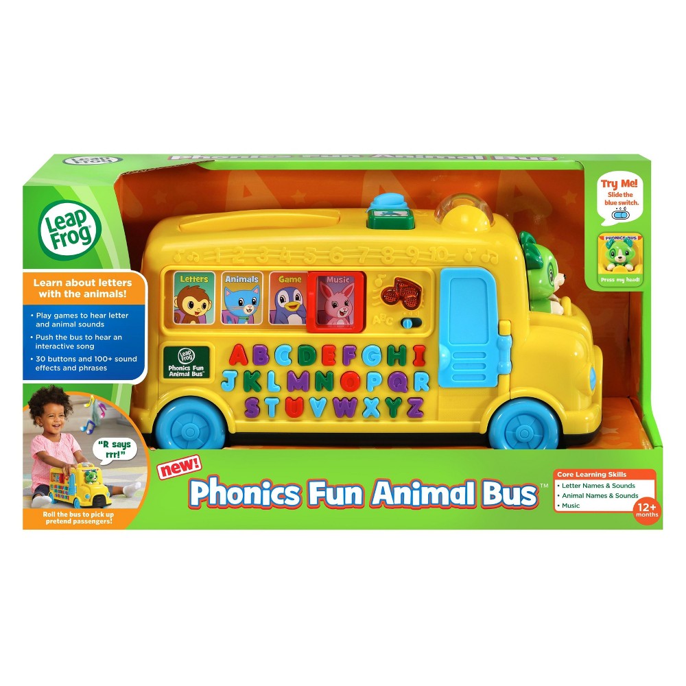 LeapFrog 80-601300 Alphabet Phonics Bus – VIPOutlet
