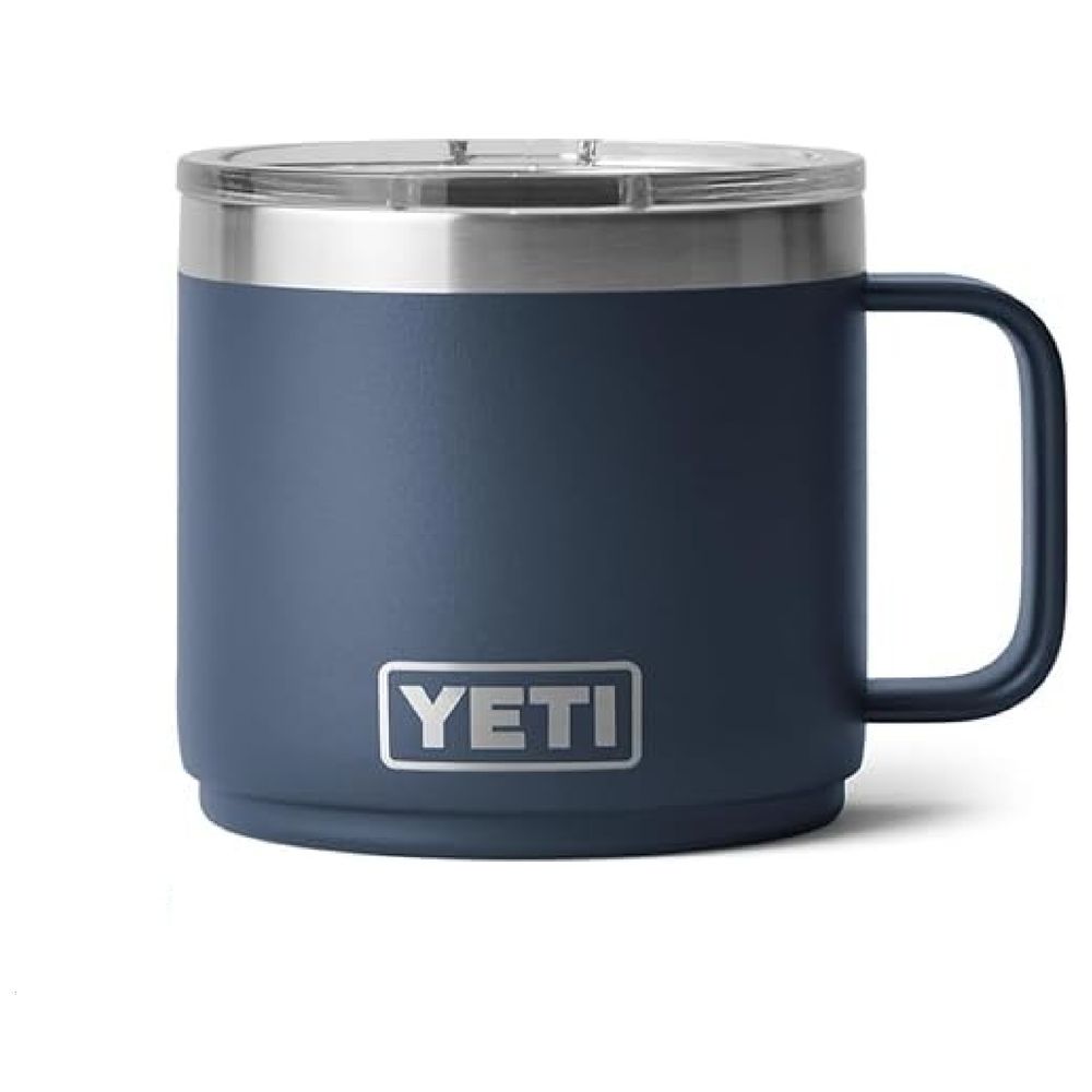 YETI Rambler Stackable Ceramic-Lined Mug with MagSlider Lid - Black St ...