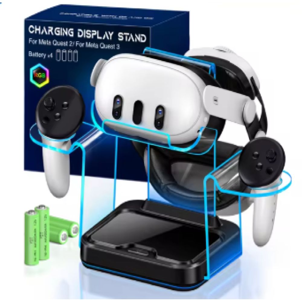KICKDOT Mete Quest 3 Charging Dock for Meta Quest – VIPOutlet