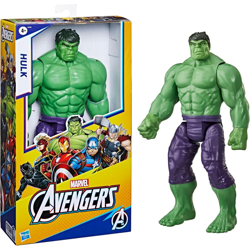 Marvel E7475 Avengers Titan Hero Series Deluxe Hulk Blast Gear 30 cm T ...
