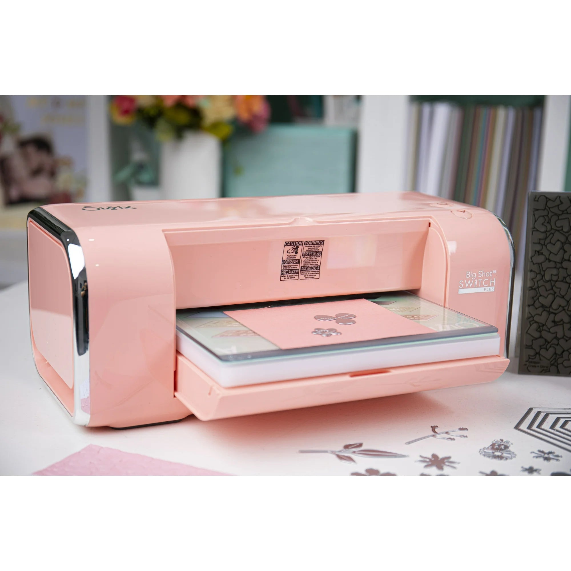 Sizzix 665595 Big Shot Switch Plus Machine, Electric Die Cutting & Emb ...
