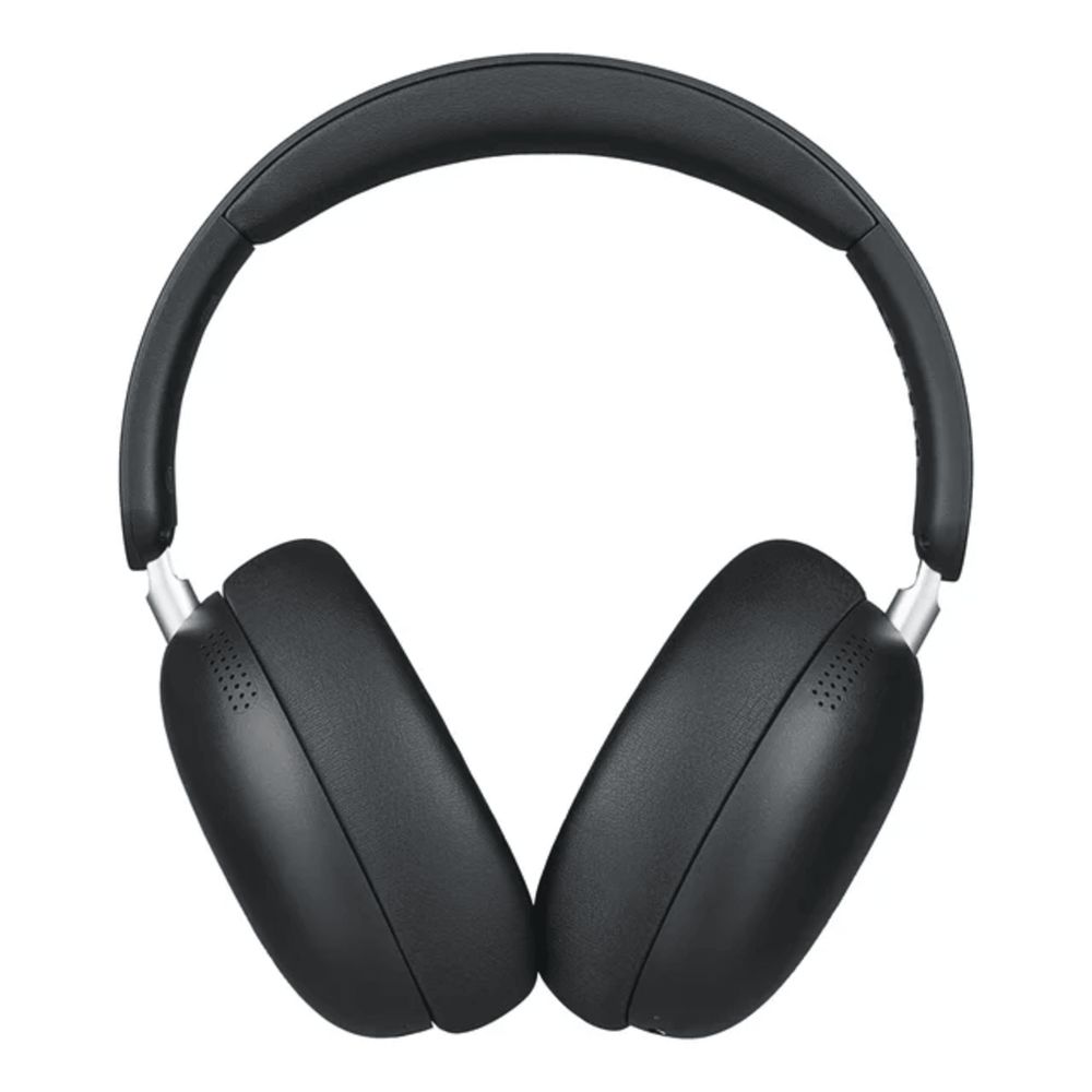 Onn. Wireless Over-Ear Headphones with Active Noise Canceling, Black ...