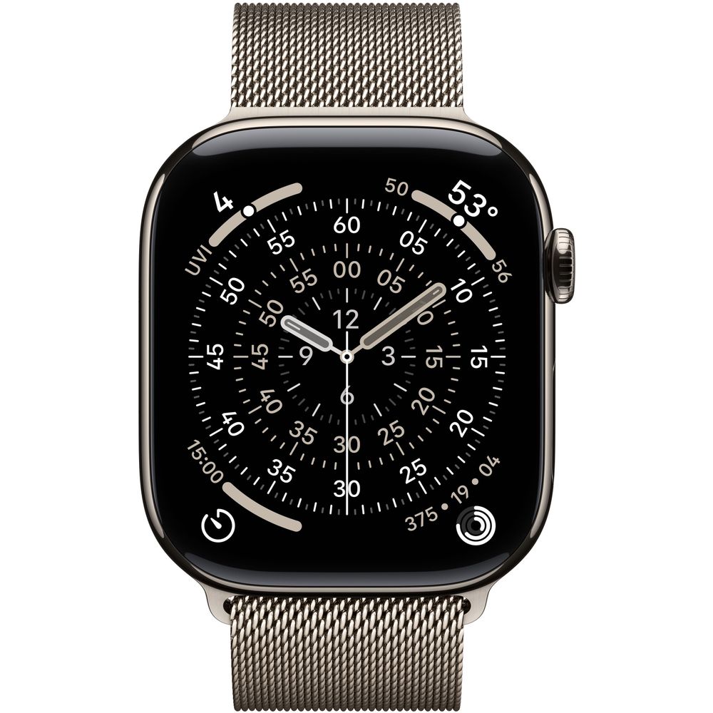 Apple Watch Gen 11 Series 11 Cell 46mm Natural Titanium - Natural Mila ...