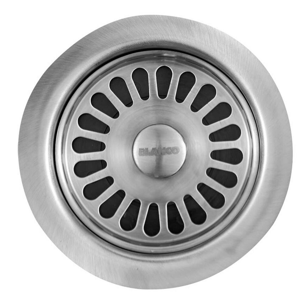 BLANCO 441098 SILGRANIT Coordinated Sink Waste Flange, 3.5", Stainless ...