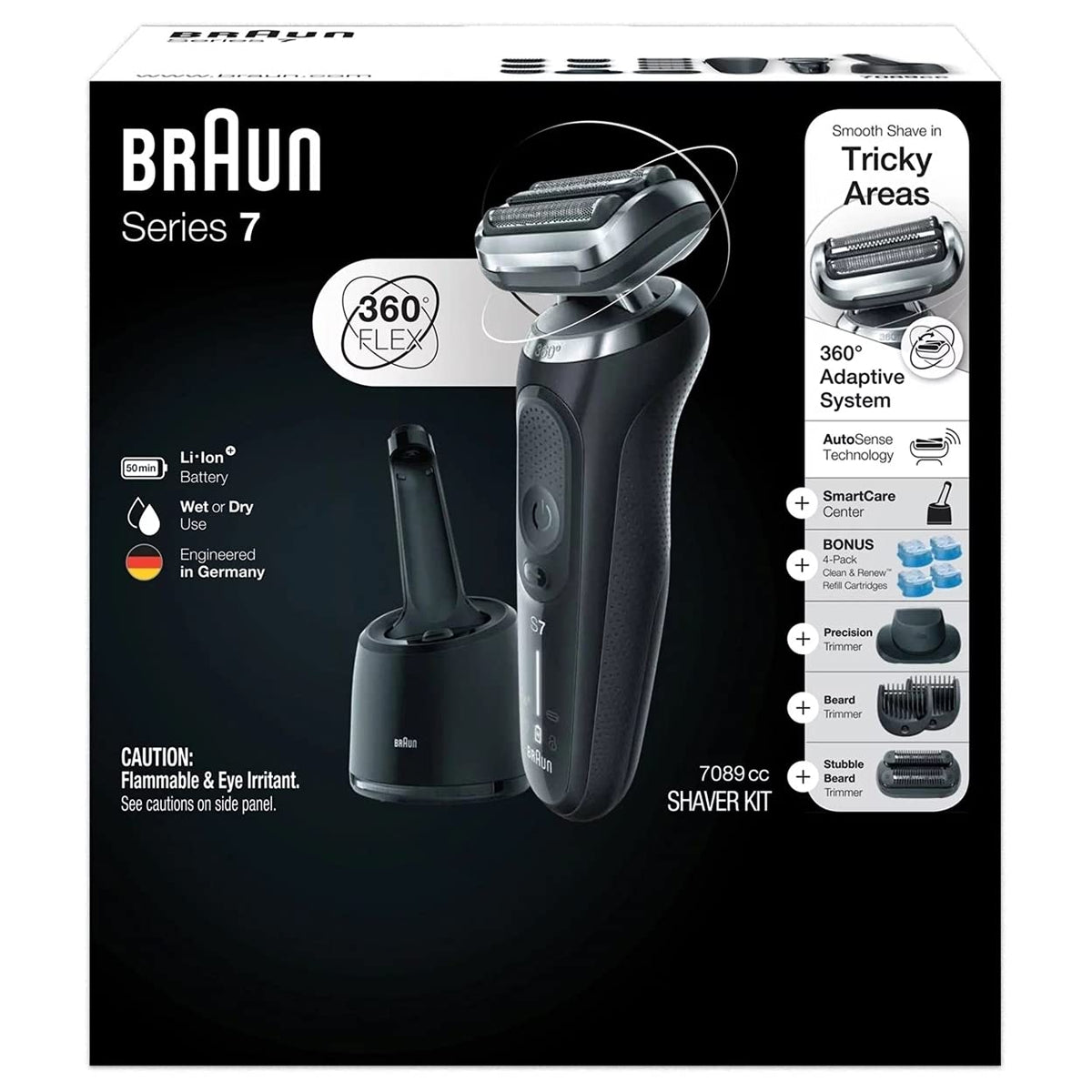 Braun 80354664 Series 7 7089cc Electric Razor for Men – VIP Outlet