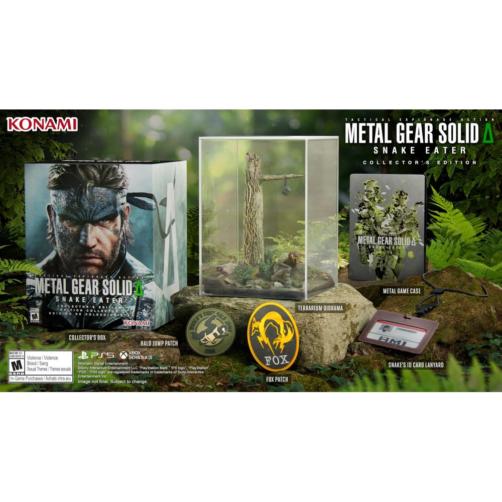 Konami Metal Gear Solid Delta Snake Eater Collector's Edition PlayStat ...