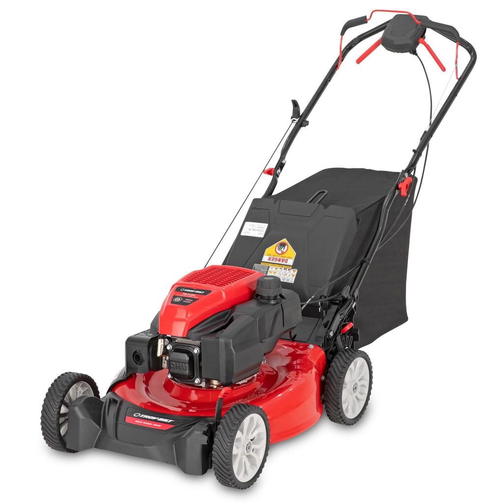 Troy-Bilt 12AVO2C2066 21 Inch 163cc Gas Powered Rear-Wheel Drive Walk ...