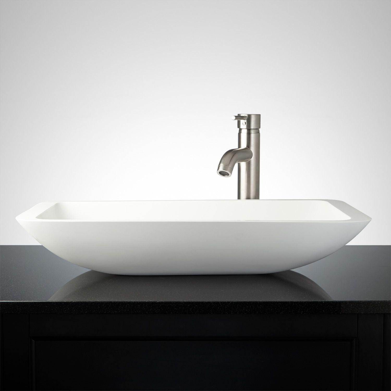 Signature Hardware 398736 Canopus 24" Resin Vessel Bathroom Sink ...