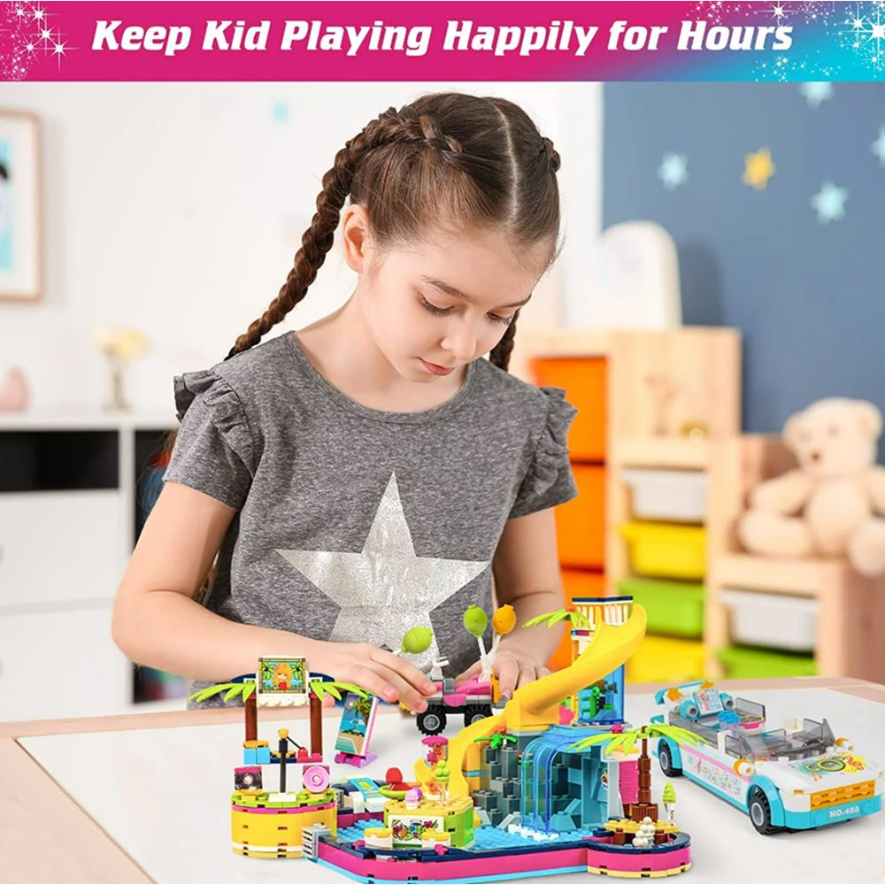 Exercise N Play Lxa448 A455 Swimming Pool Pop Star Music Car Building ...