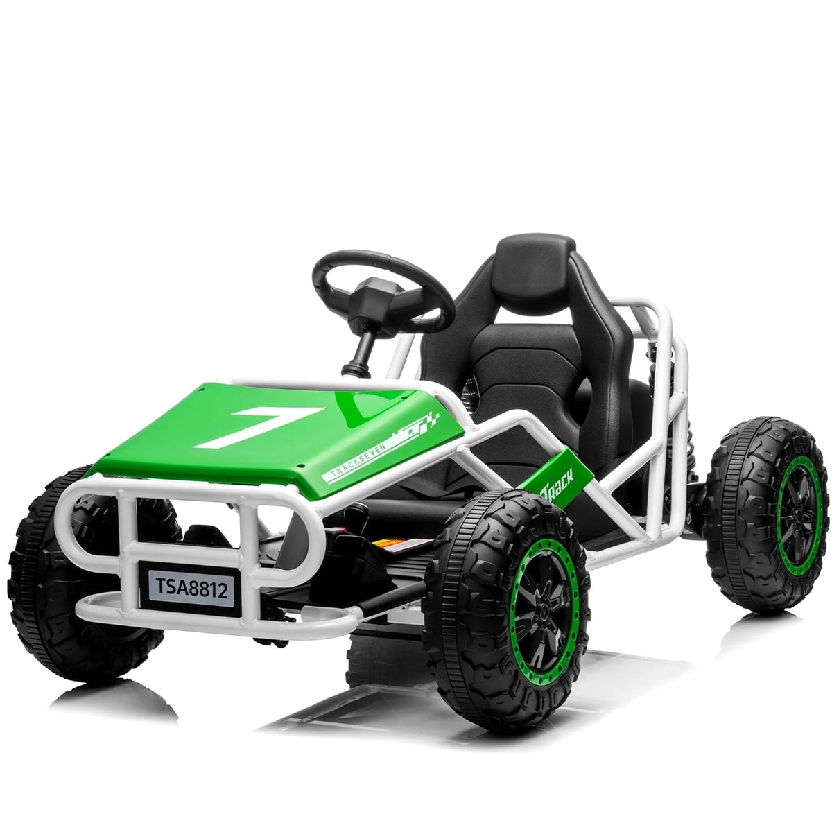 Track 7 TTWALTRUCKA8812-GE 24V Electric Go Kart, Green – VIPOutlet