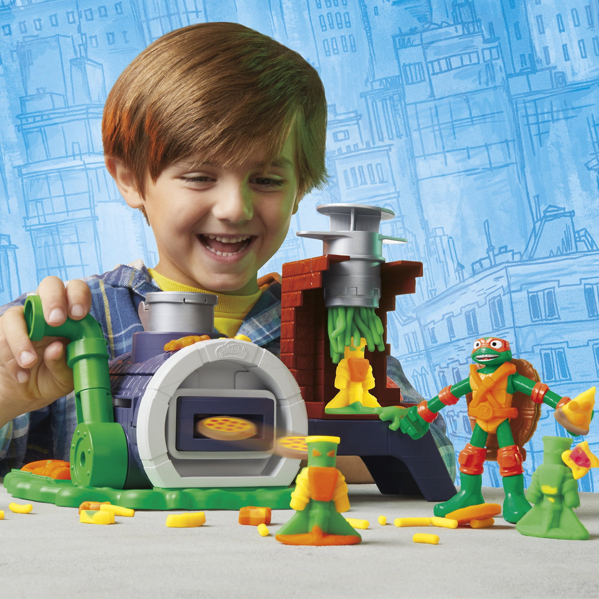 Play-Doh Teenage Mutant Ninja Turtles Slice & Blast Pizza Playset – VIP ...