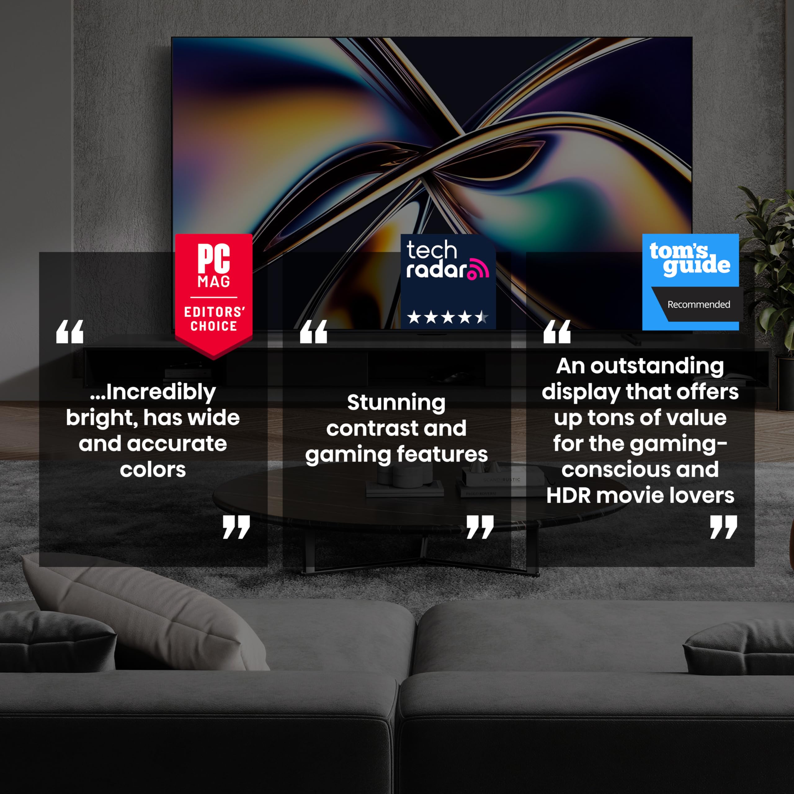 Hisense 55" Class U8 Series Mini-LED ULED 4K UHD QLED Google Smart TV ...
