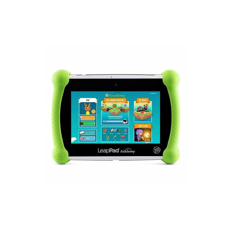 LeapFrog 6022 EPICv3 LeapPad Academy Kids 7" Learning Tablet, Green ...