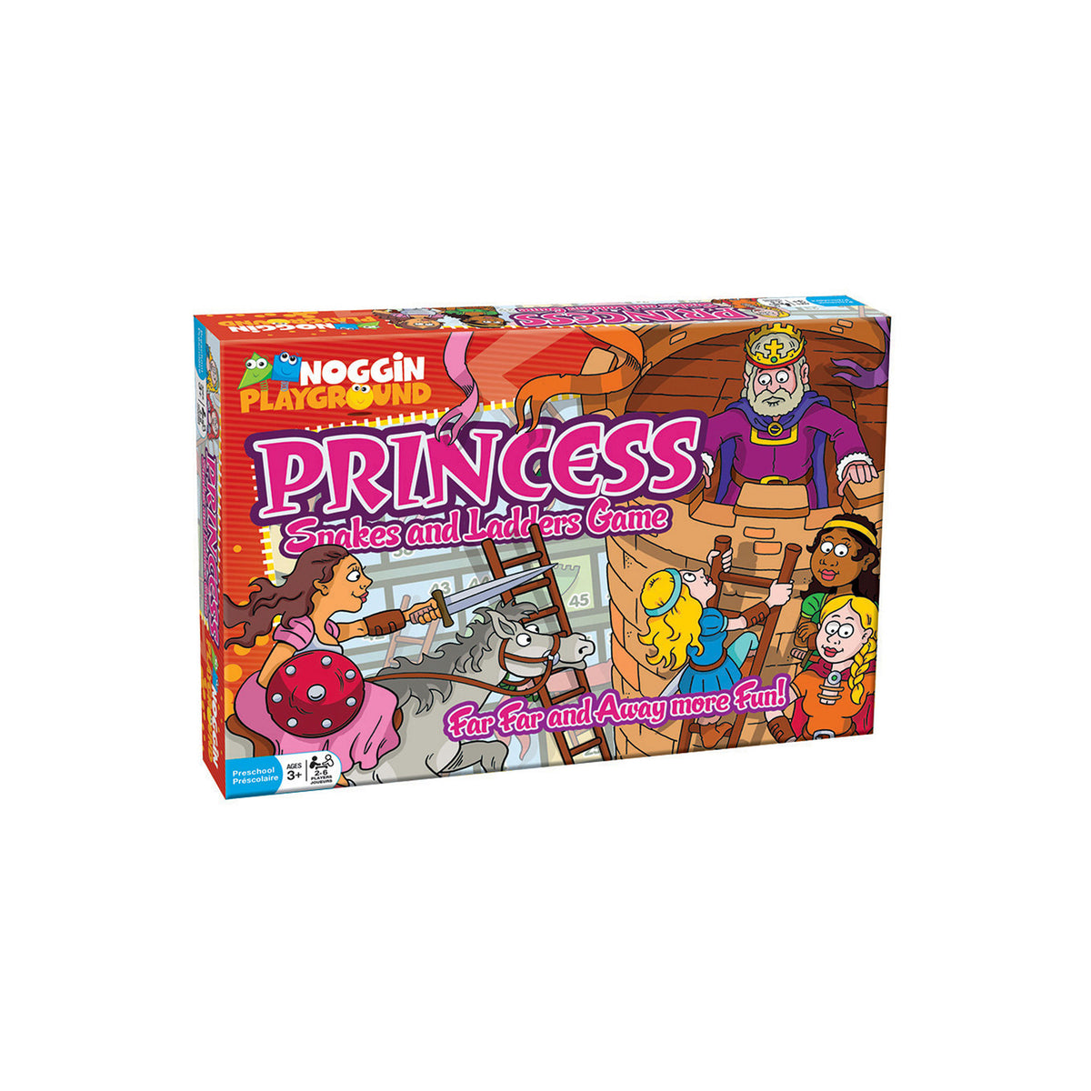 Outset Media Noggin Playground Princess Snakes and Ladders Game – VIPOutlet
