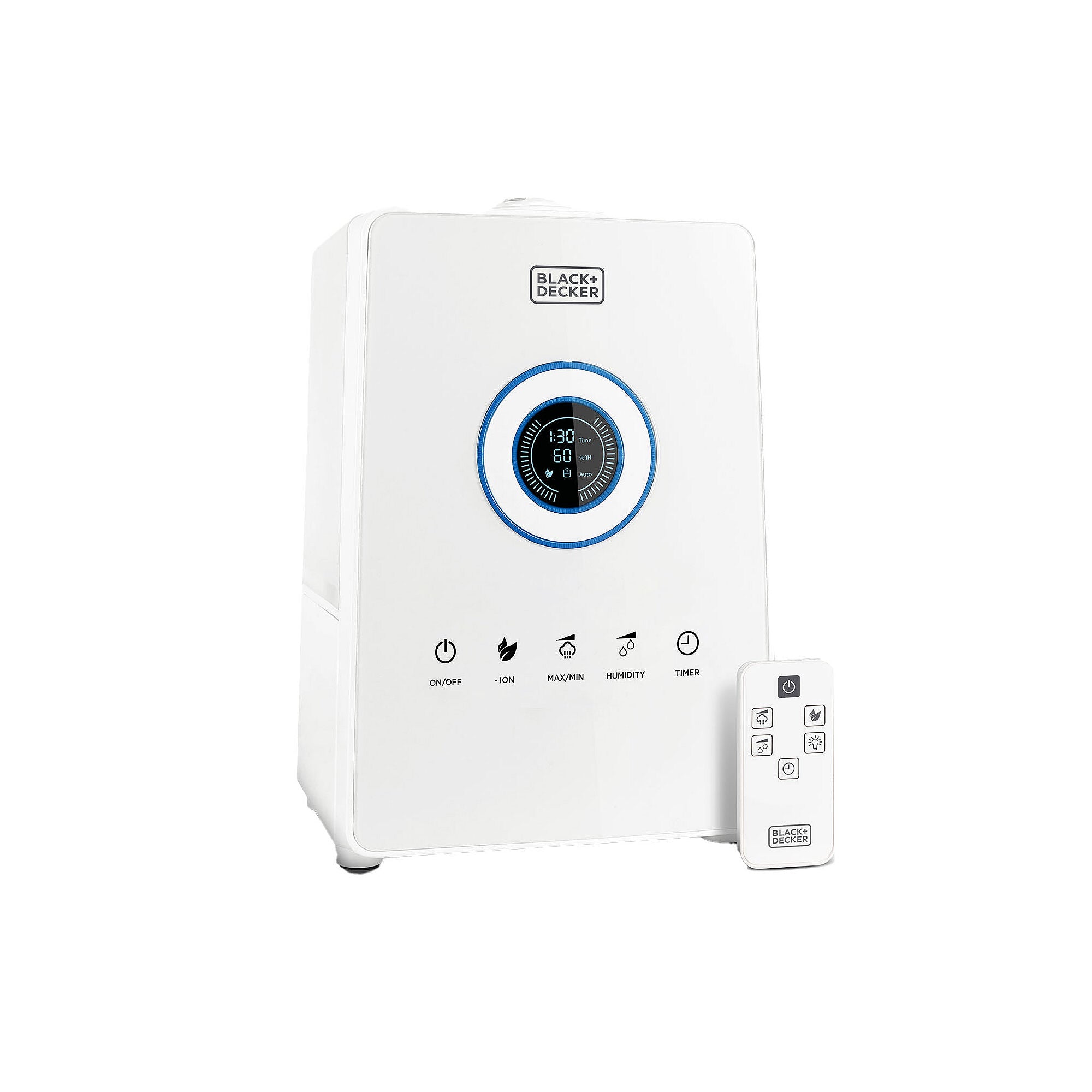 Black+Decker 1.45 Gallon Cool Mist Ultrasonic Humidifier With Remote ...