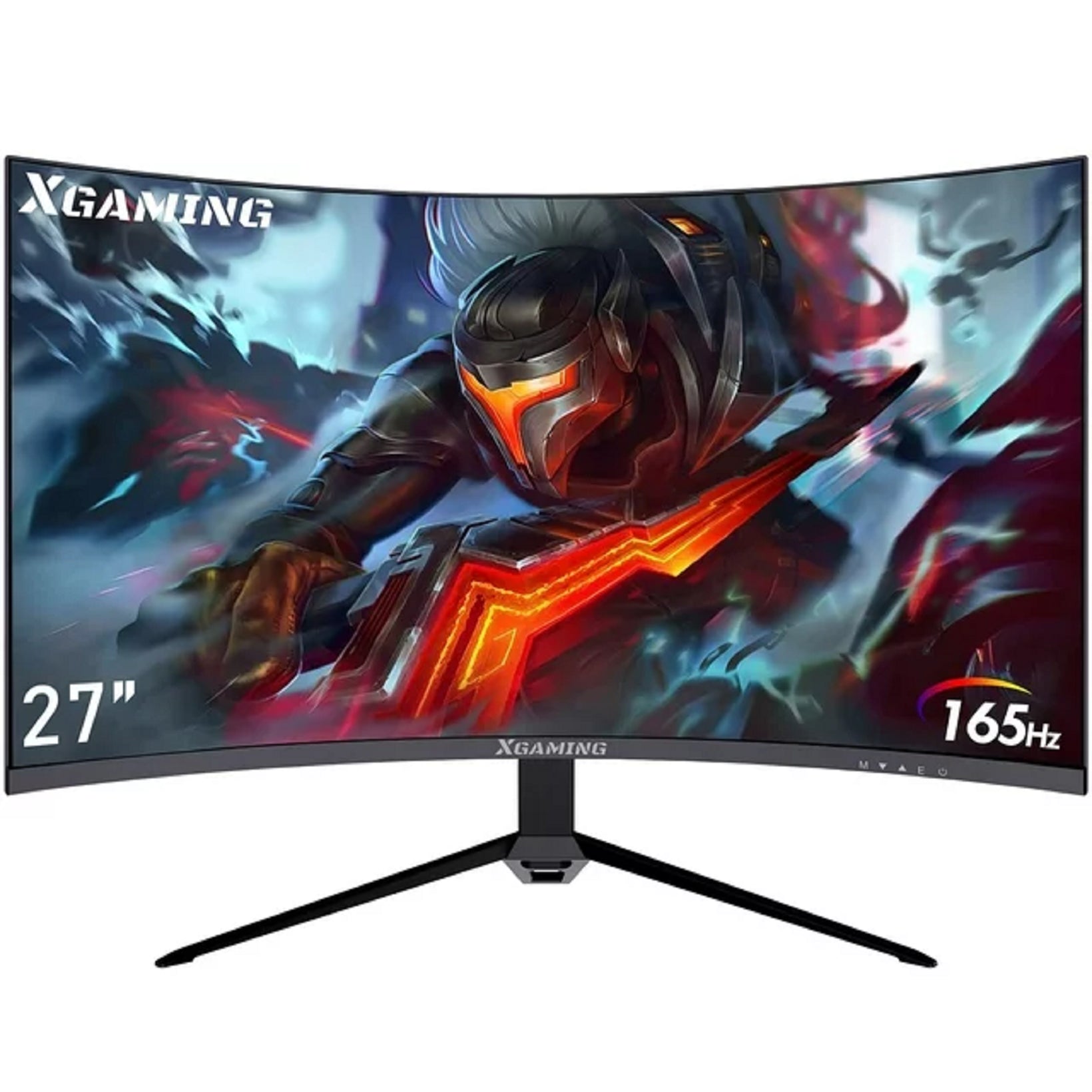 Xgaming TMDTMS2756 27-inch 165Hz/144Hz Curved Gaming Monitor, Metal Bl ...
