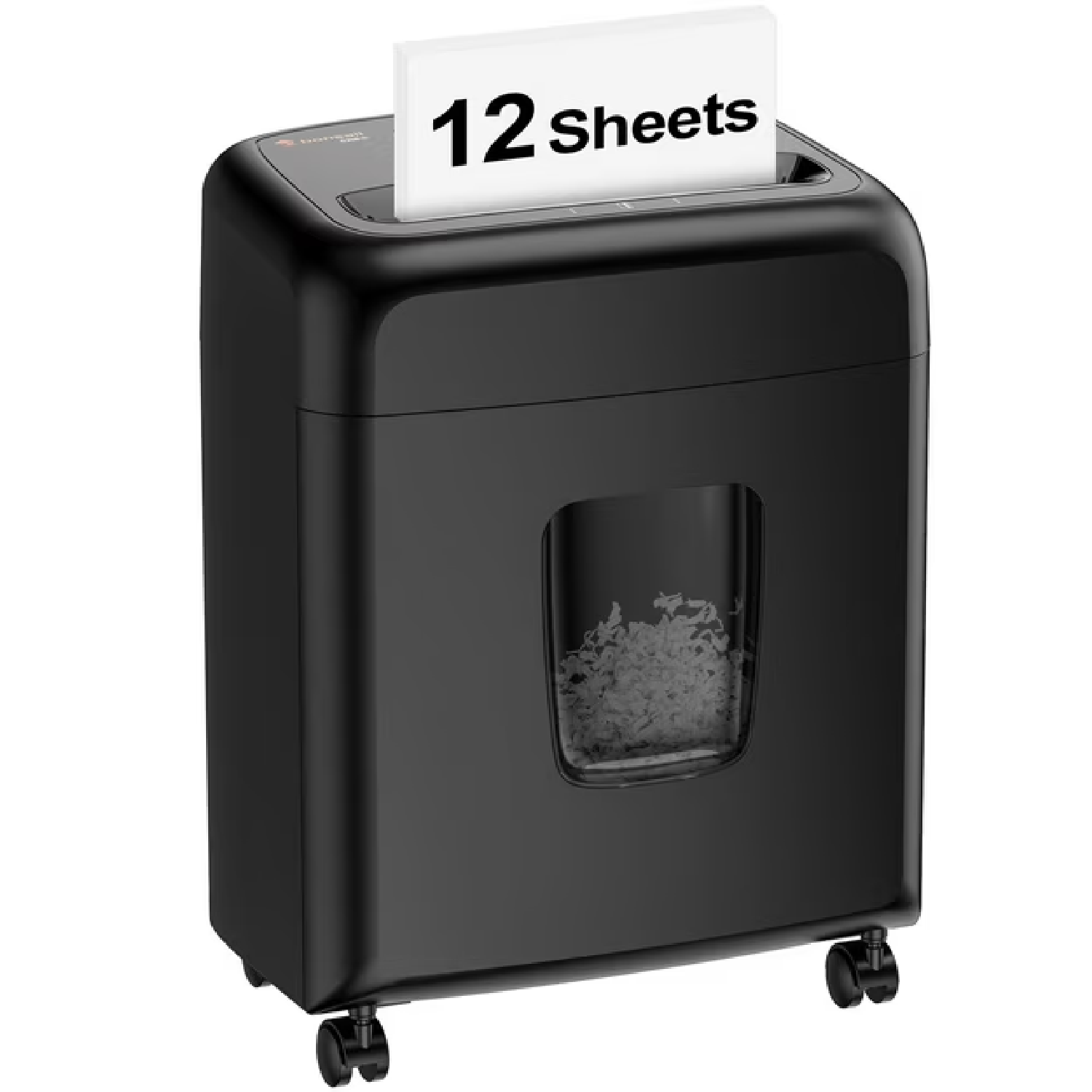 Bonsaii 12-Sheet Cross Cut Paper Shredder with 4-Gallon Pullout Bin ...