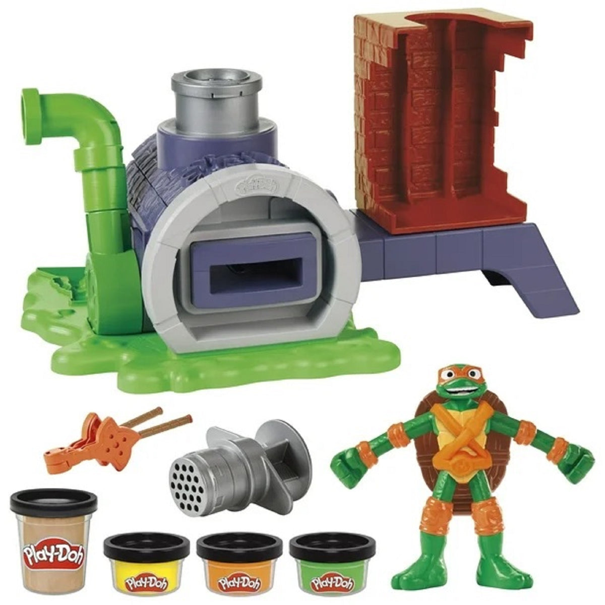Play-Doh Teenage Mutant Ninja Turtles Slice & Blast Pizza Playset – VIP ...