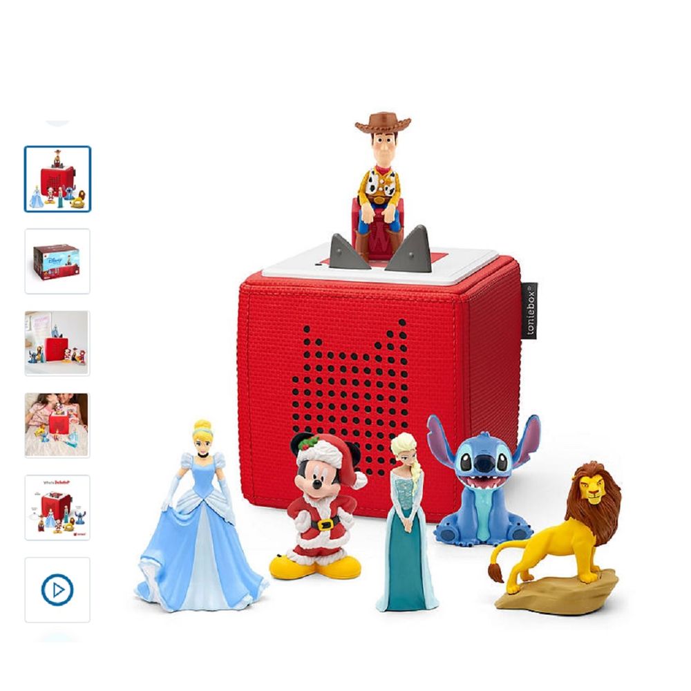Tonies Disney Toniebox Bundle with 6 Audio Play Figurines – VIPOutlet