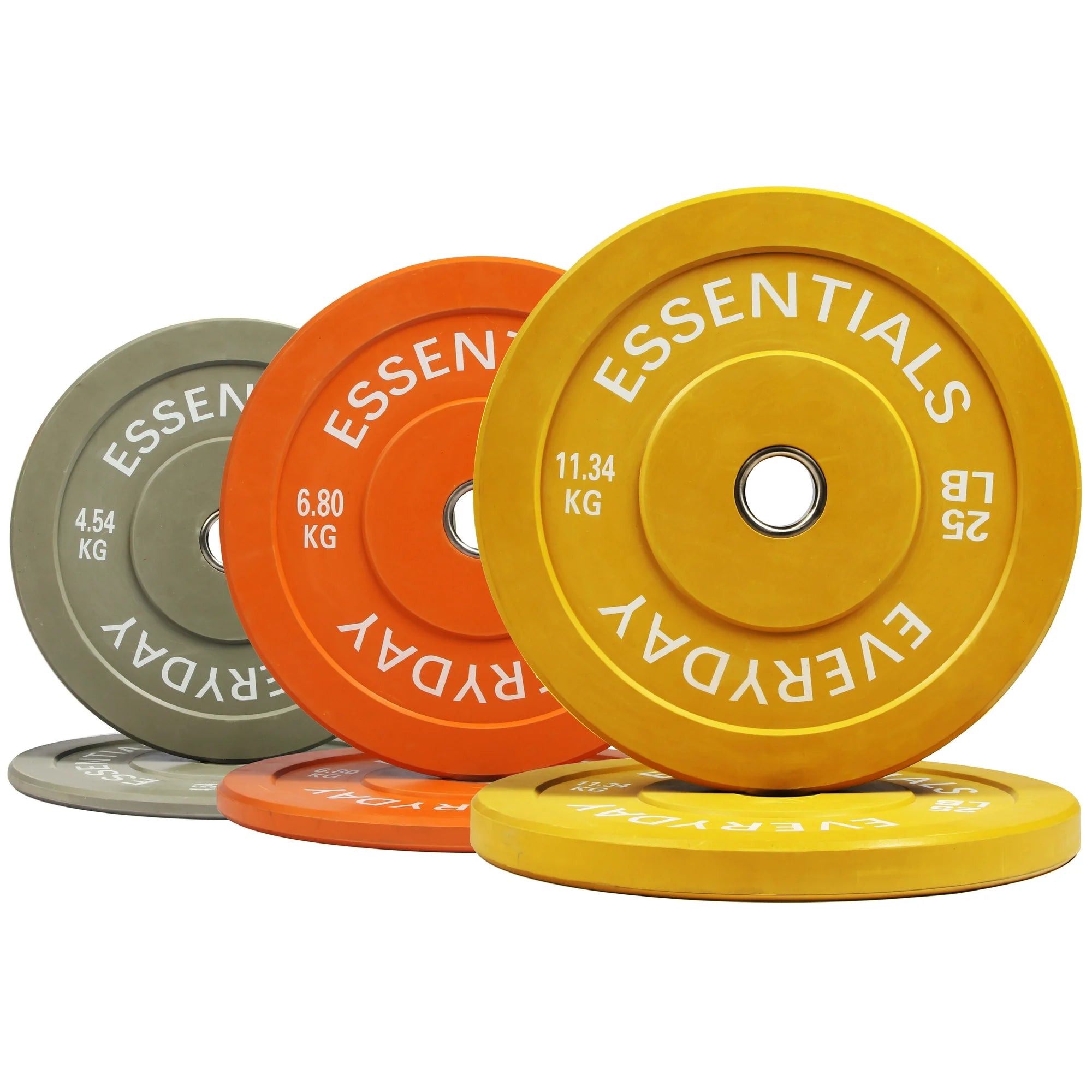 BalanceFrom Colored Bumper Plate, Set 100 lbs – VIPOutlet