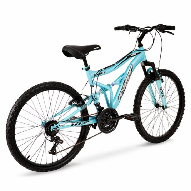 Hyper Bicycles HYP-T24-1224 24" Girls Swift Mountain Bike, Kids, Blue – VIPOutlet
