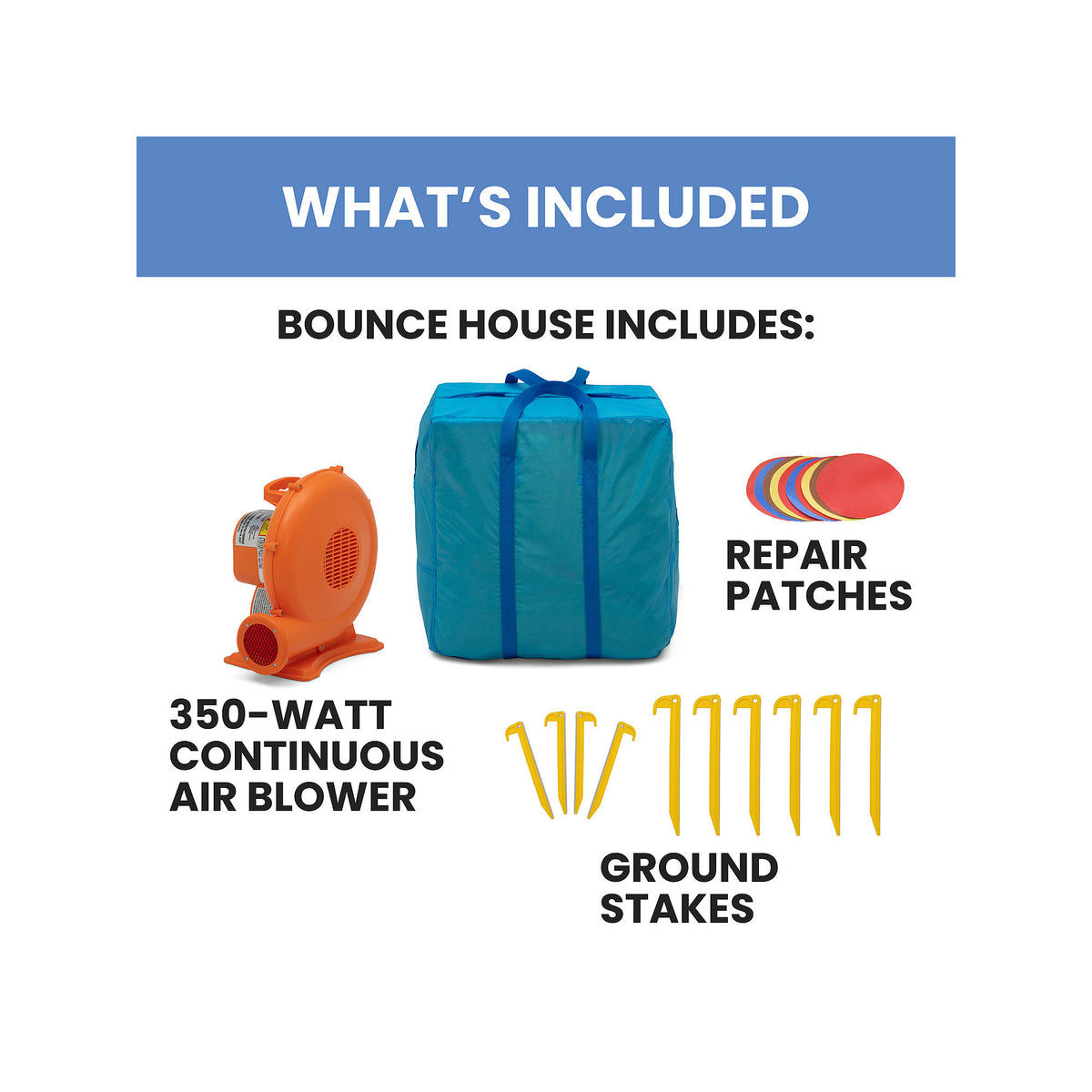 Nick Jr. BH86534PW-1121 PAW Patrol Inflatable Bounce House for Kids ...