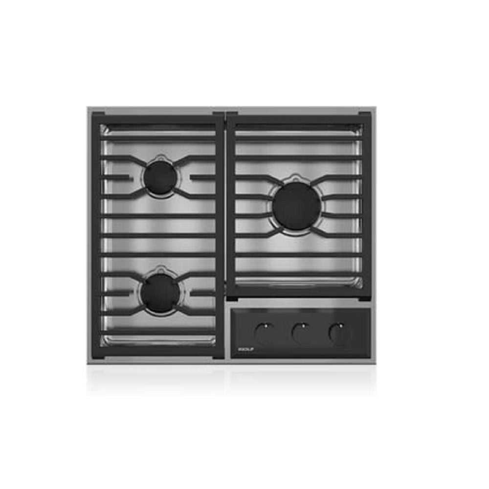 Sub-Zero - CG243TF/S 24" Transitional Framed Gas Cooktop – VIPOutlet
