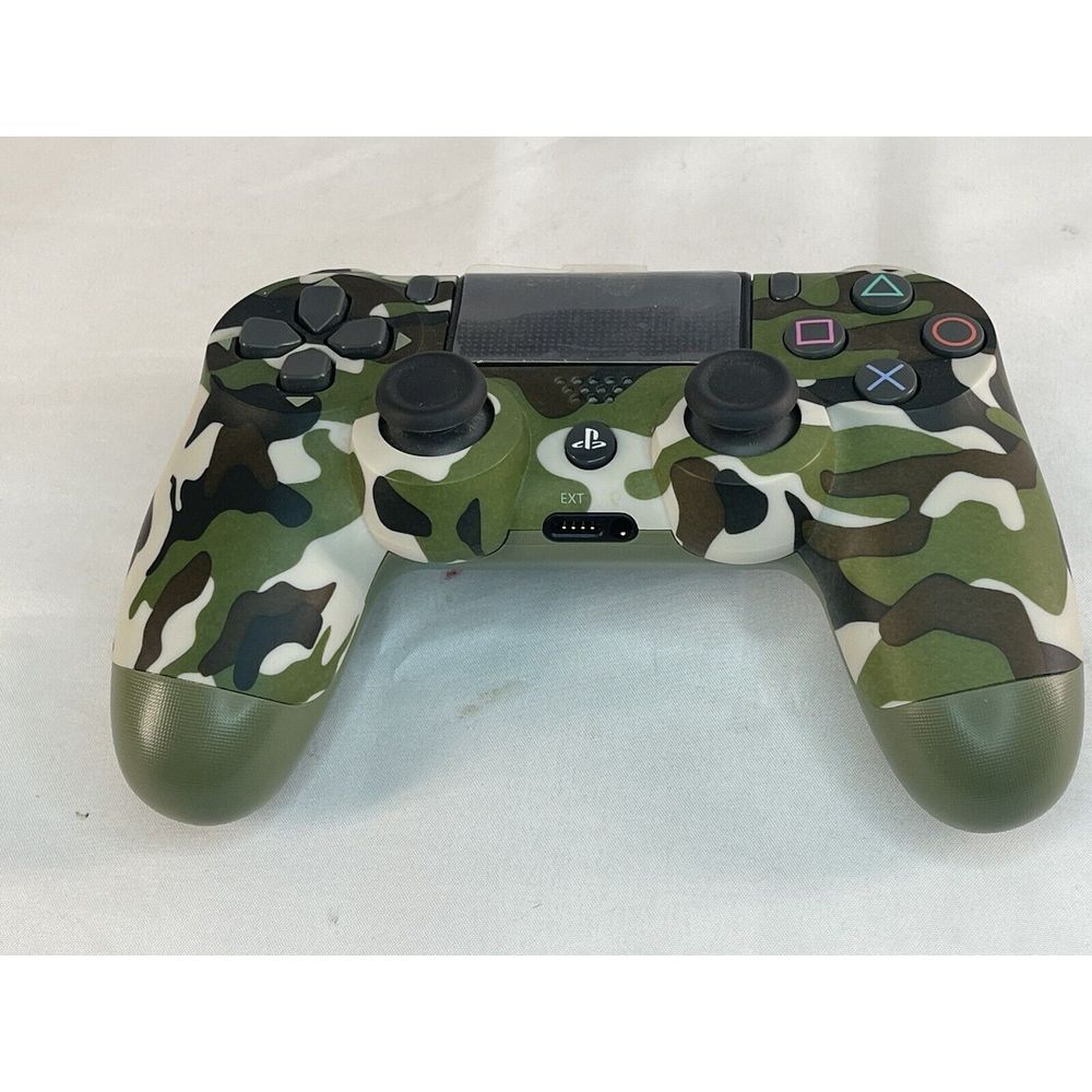 Sony 3001544 DualShock 4 Wireless Controller for PS4 - Green Camouflag ...