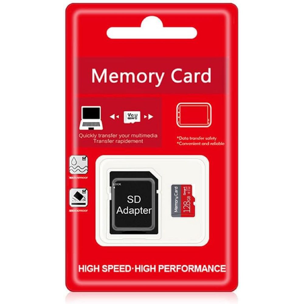 funxwe SD128 128GB TF Card Flash Memory Card with Adapter – VIPOutlet