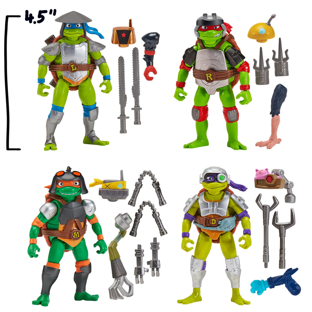 Playmates Toys Teenage Mutant Ninja Turtles Mix N Match Armored Turtle ...