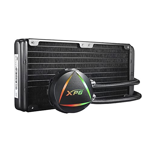 XPG LEVANTE 360 RGB Liquid AIO CPU Cooler 360MM Radiator with 3x 120MM ...
