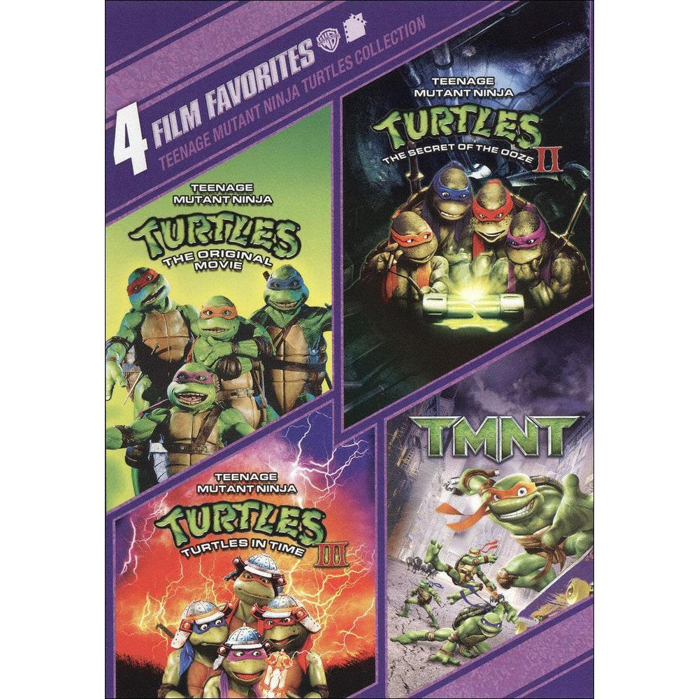 Warner Home Video Teenage Mutant Ninja Turtles Collection 4 Film Favor ...