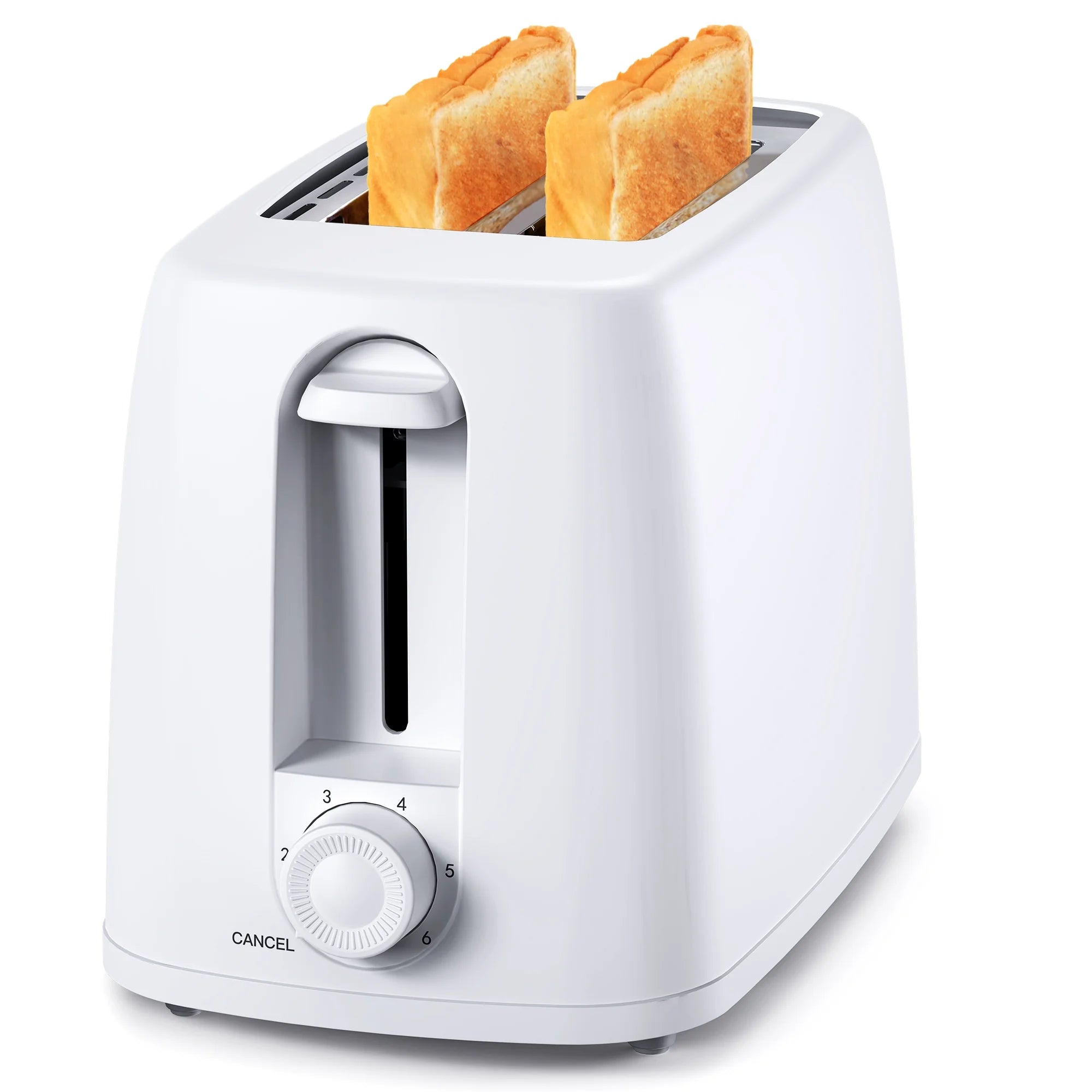 Suodoka SO-TA01116 Toaster 2 Slice with 6 Browning Levels for Bread To ...