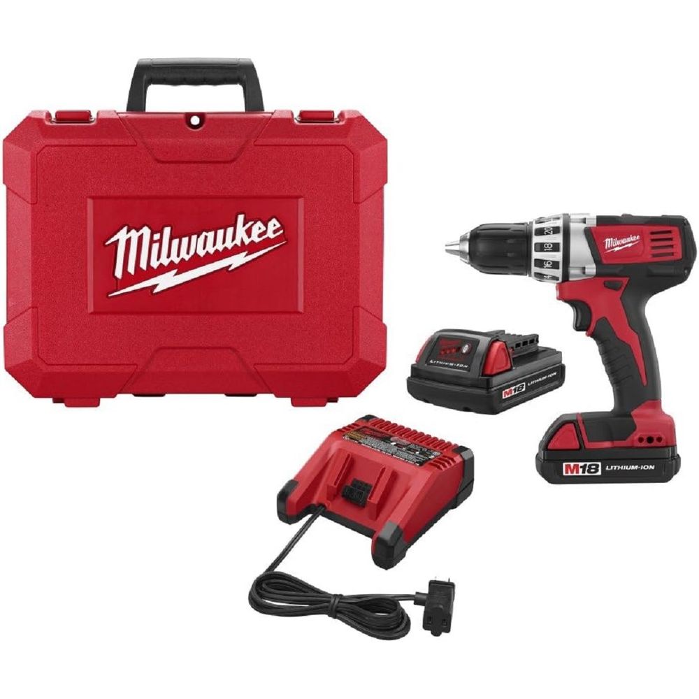 Milwaukee 2601-22 M18 FUEL Cordless Compact Drill Driver – VIPOutlet