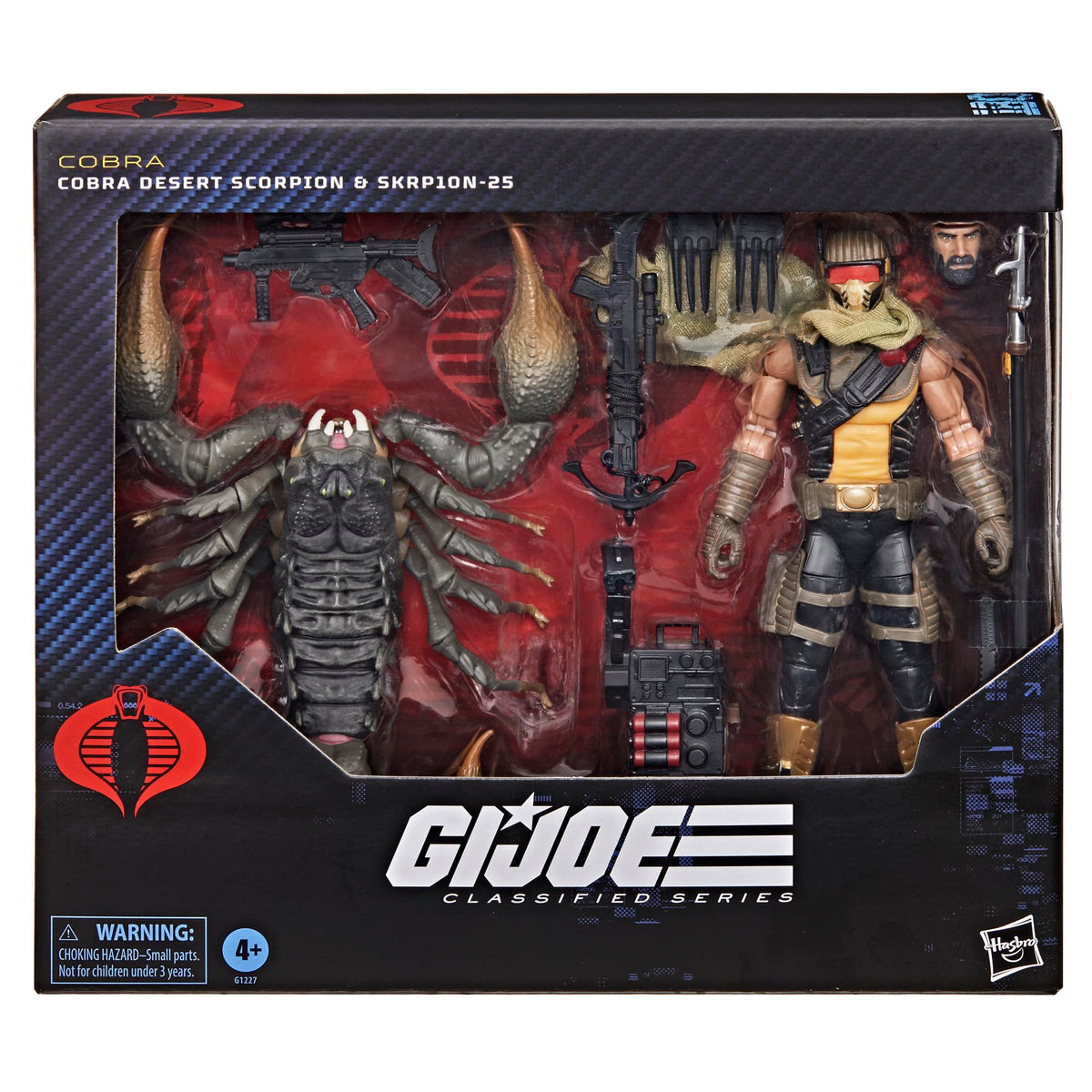 Hasbro G.I. Joe Classified Series 180 Cobra Desert Scorpion 6-Inch Act ...