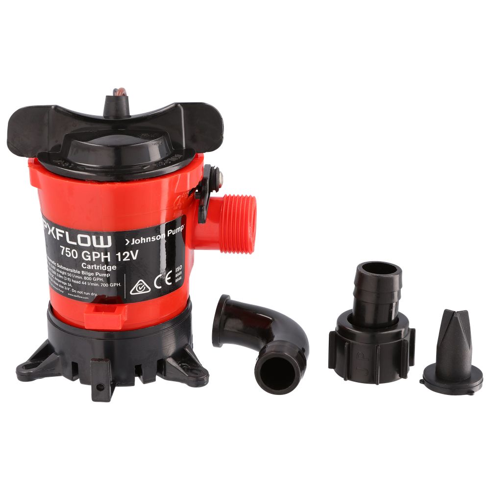 SPX Flow Cartridge Replacement Bilge Pump - 750 GPH - 3.0 Amp Draw ...