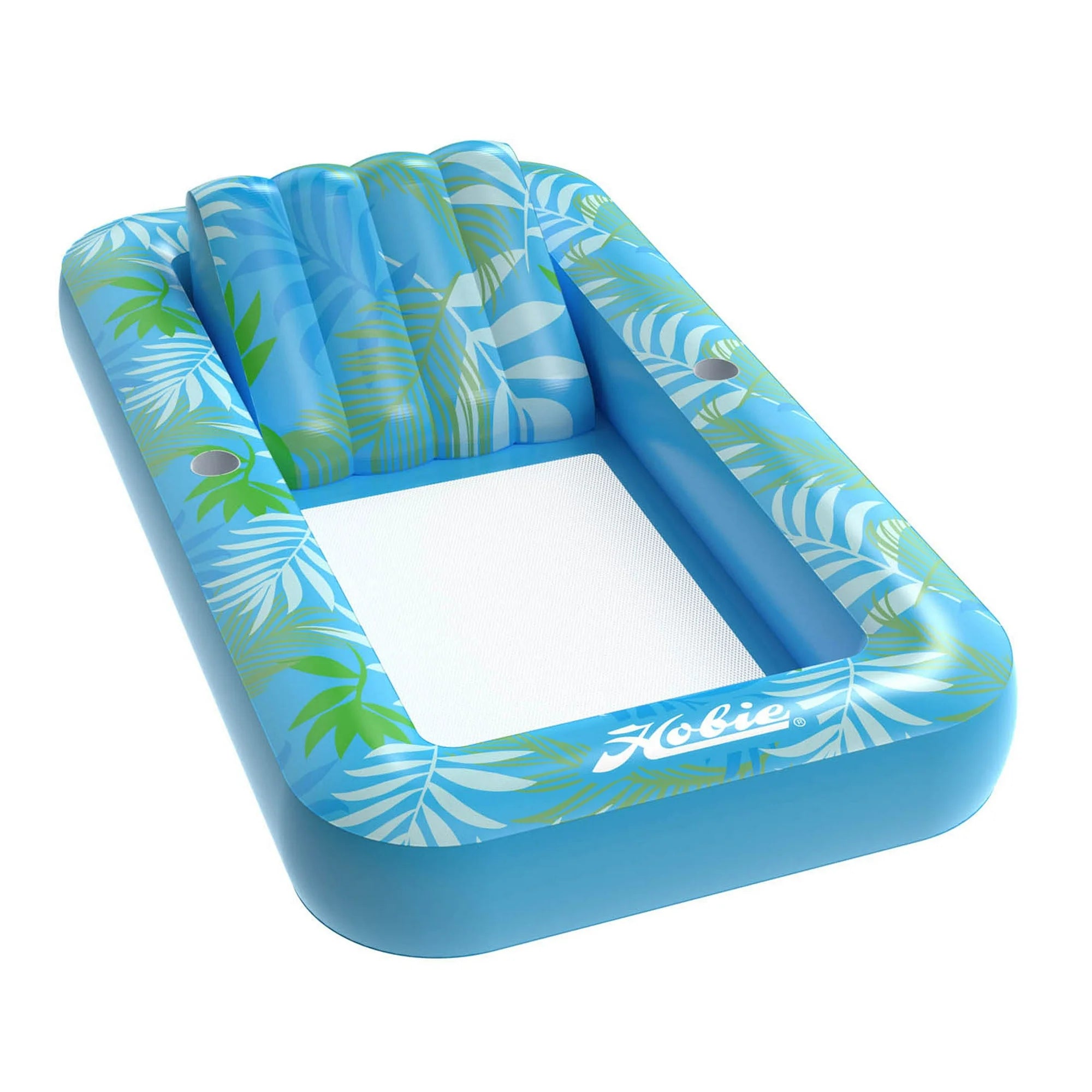 Hobie HBL202BL Inflatable Daybed Float with Back Support & Cup Holders ...