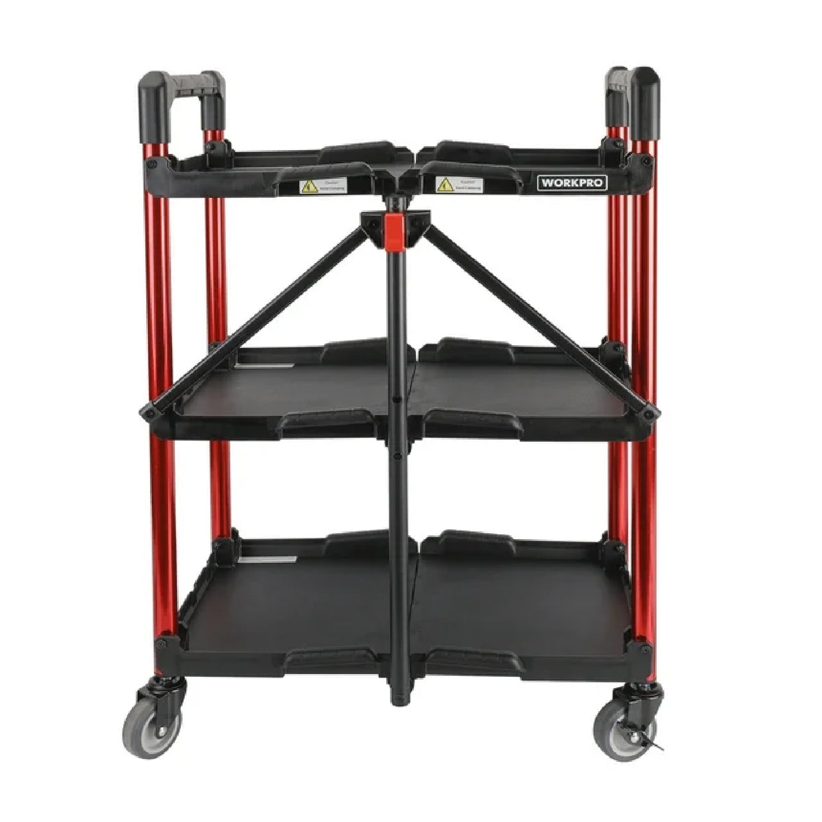 Workpro 42720 Collapsible 3-Shelf Utility Tool Cart, Black – VIP Outlet