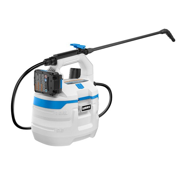 HART HGSP021 20-Volt 1 Gallon Chemical Sprayer (1)2.0Ah Lithium-Ion Ba ...