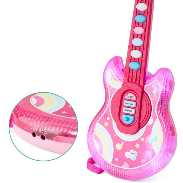 Best Choice Products SKY4920 19in Kids Flash Guitar, Pretend Play Musi ...